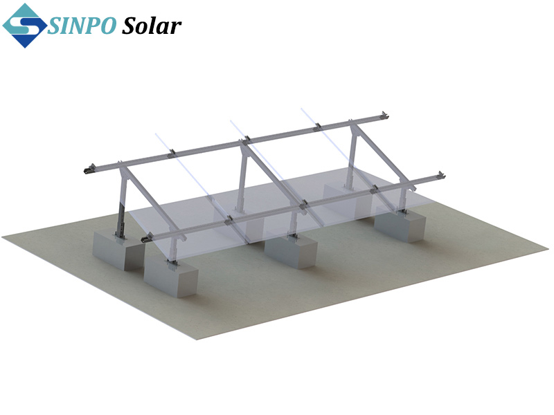 Flat Roof Solar Structure, Flat Roof Solar Structure Products, Flat ...